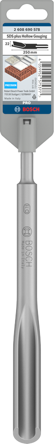 PRO SDS plus Hollow Gouging Chisel - Bosch Professional